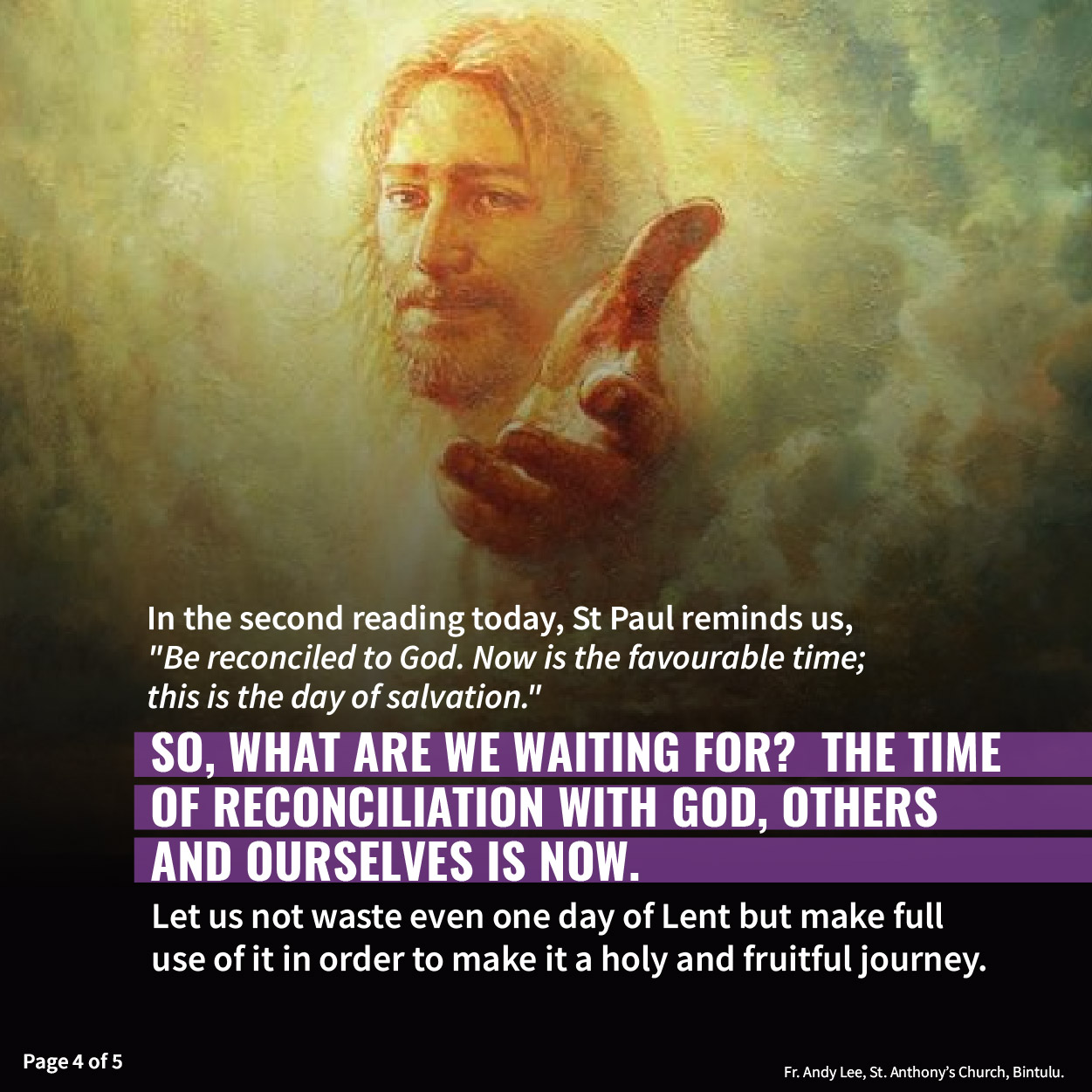 Reflection for Ash Wednesday (17th February 2021) – Parish of St ...